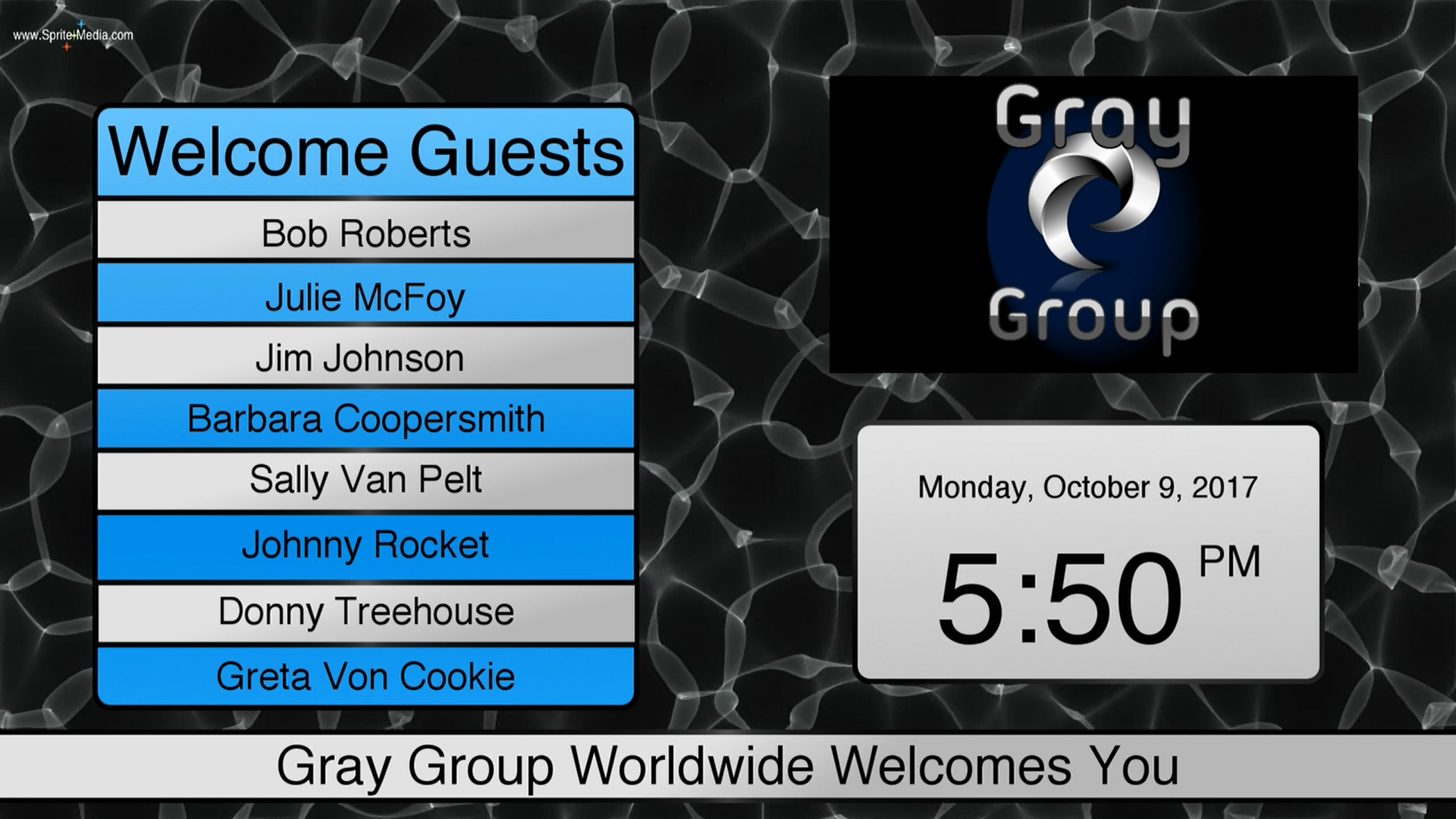 Sprite Corporate Welcome | Sprite Media